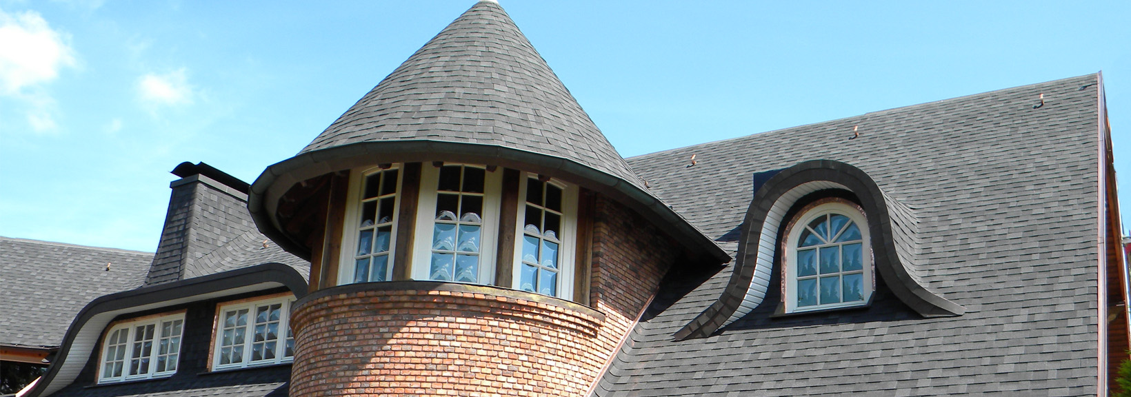 Rounded Roof Shingles